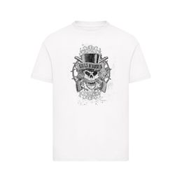 F4NT4STIC T-Shirt Guns 'N' Roses Skull and Pistols in weiß | Gr.: 122/128