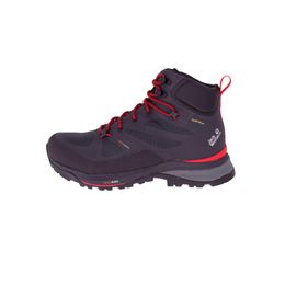 Jack Wolfskin Wanderschuhe Force Striker Texapore Mid in Grau | Gr.: 41