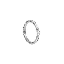 Steel_Art Ring Damen Globi poliert in silberfarben poliert | Gr.: 58