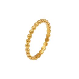 Steel_Art Ring Damen Globi goldfarben in goldfarben | Gr.: 60