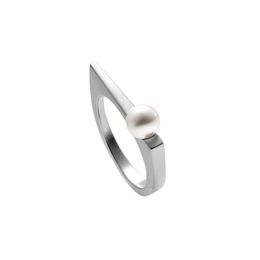 Steel_Art Ring Damen Margarita poliert in weiss | Gr.: 56