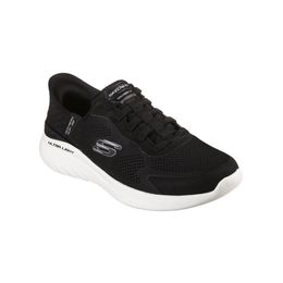 Skechers Slip-On "BOUNDER 2.0" in Schwarz / Wei&szlig; | Gr.: 45