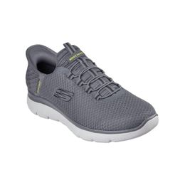 Skechers Slip-On "SUMMITS" in Dunkelgrau | Gr.: 48.5