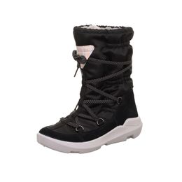 Superfit Leder-Winterstiefel "Twilight" in Schwarz | Gr.: 36