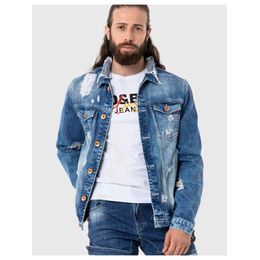 Cipo & Baxx Cipo & Baxx Jacke in BLUE | Gr.: S