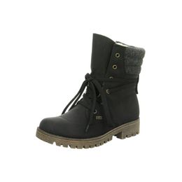 Rieker Schn&uuml;rboots in Schwarz | Gr.: 42