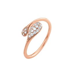Steel_Art Fingerring Adeva rose goldfarben in rosegoldfarben | Gr.: 52