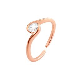 Steel_Art Fingerring Blix rose goldfarben in rosegoldfarben | Gr.: 58