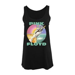 F4NT4STIC Damen Tanktop Pink Floyd Wish You Were Here in schwarz | Gr.: 4XL