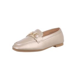 Ital-Design Halbschuh in Gold | Gr.: 40