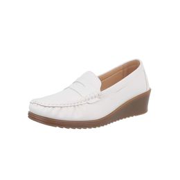 Ital-Design Halbschuh in Wei&szlig; | Gr.: 37