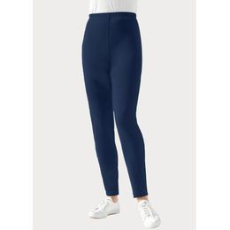 GOLDNER Kurzgr&ouml;&szlig;e: Bequeme Leggings mit flexiblem Sitz in marine | Gr.: 27