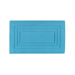Vossen Badematten Feeling turquoise - 5570 in turquoise - 5570 | Gr.: 60 x 60 cm