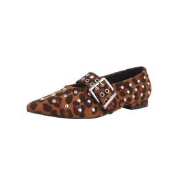 Ital-Design Pump in Braun und Camel | Gr.: 37