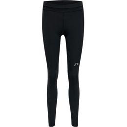 Newline Verstellbare Taille Leggings Reflektierend Logo Women's Core Damen in BLACK | Gr.: L