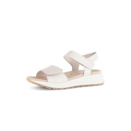 Gabor Riemchensandalen in creme | Gr.: 43