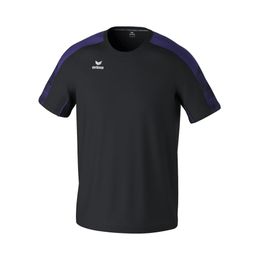 Erima Kinder T-Shirt in schwarz/ultra violet | Gr.: 116