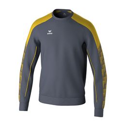 Erima Kinder Sweatshirt in slate grey/gelb | Gr.: 116