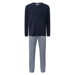 R&ouml;sch R&ouml;sch Schlafanzug Basic in Minimal Blue | Gr.: 58