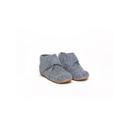 Kitz-Pichler Pantoffel "Juno" in graumele | Gr.: 21