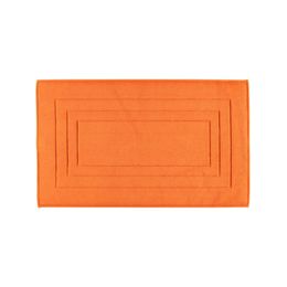 Vossen Badematten Feeling orange - 2550 in orange - 2550 | Gr.: 60 x 60 cm
