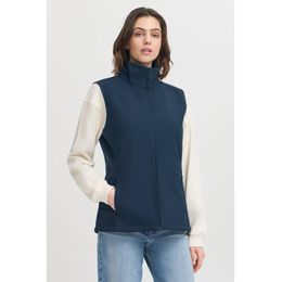 North Bend Softshellweste NBLany W Softshell W-PRO 8000 in Blau | Gr.: 44