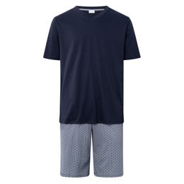 R&ouml;sch R&ouml;sch Schlafanzug Basic in Minimal Blue | Gr.: 50