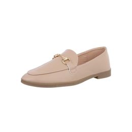 Ital-Design Halbschuh in Hellbraun | Gr.: 37