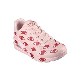 Skechers Sneakers Low UNO - MANY EYES in rosa | Gr.: 38