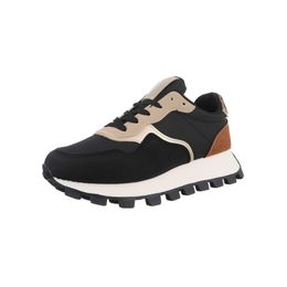 Ital-Design Freizeitschuh in Schwarz und Beige | Gr.: 36