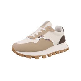 Ital-Design Freizeitschuh in Hellbraun und Beige | Gr.: 36
