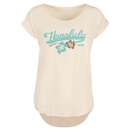 F4NT4STIC Long Cut T-Shirt Honolulu in Whitesand | Gr.: M