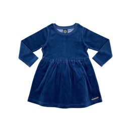 Villervalla Kleid Velour Samt Pacific Blue 134 | Gr.: 128