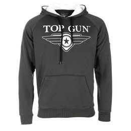 Top Gun Hoodie Defender TG20191012 in dark grey | Gr.: XL