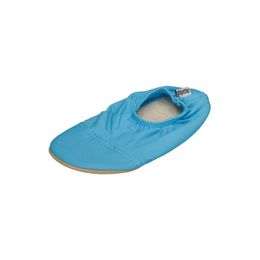 SLIPSTOP DEUTSCHLAND Badeschuhe Neon Blue Junior in blau | Gr.: 24-26