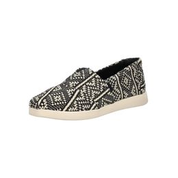 Toms Shoes TOMS Slipper in Schwarz/Wei&szlig; | Gr.: 37,5