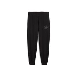 Puma ESS Script Comfort Sweatpants in Schwarz | Gr.: XL