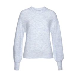 Lascana Strickpullover in hellblau meliert | Gr.: 36-38