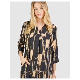 NAVIGAZIONE Kleid in Schwarz/biscotto | Gr.: 42
