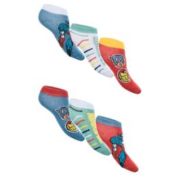 Avengers 6er-Set: Socken Iron Man Captain America Str&uuml;mpfe in Mehrfarbig | Gr.: 23-26