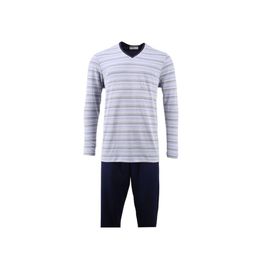 Novila Jersey-Schlafanzug in Marine/gem | Gr.: 52