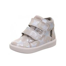 Superfit Leder-Boots "Supies" in Silber | Gr.: 23