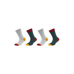 s.Oliver S. Oliver Socken 4er Pack warm & cozy in sea moss | Gr.: 31-34