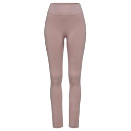 Lascana Seamless Leggings in mauve | Gr.: S