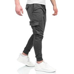 Alessandro Salvarini Jogginghose AS-271 in Dunkelgrau | Gr.: L