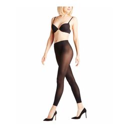 Falke Leggings Matt Deluxe 30 DEN in Black | Gr.: L