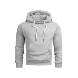 Alessandro Salvarini Hoodie AS-291 in Hellgrau | Gr.: 3XL
