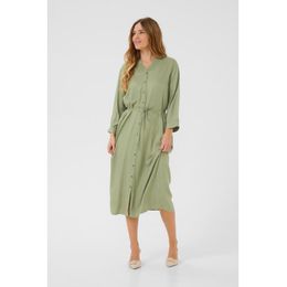 Kaffe Kleid KAolga Regular fit in Oil Green | Gr.: 40
