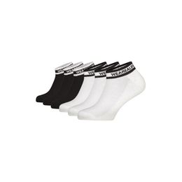 alife and kickin Socken 6 PACK - JohnnyAK in mix black/brilliant white | Gr.: 47-50