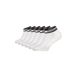 alife and kickin Socken 6 PACK - JohnnyAK in brilliant white | Gr.: 39-42